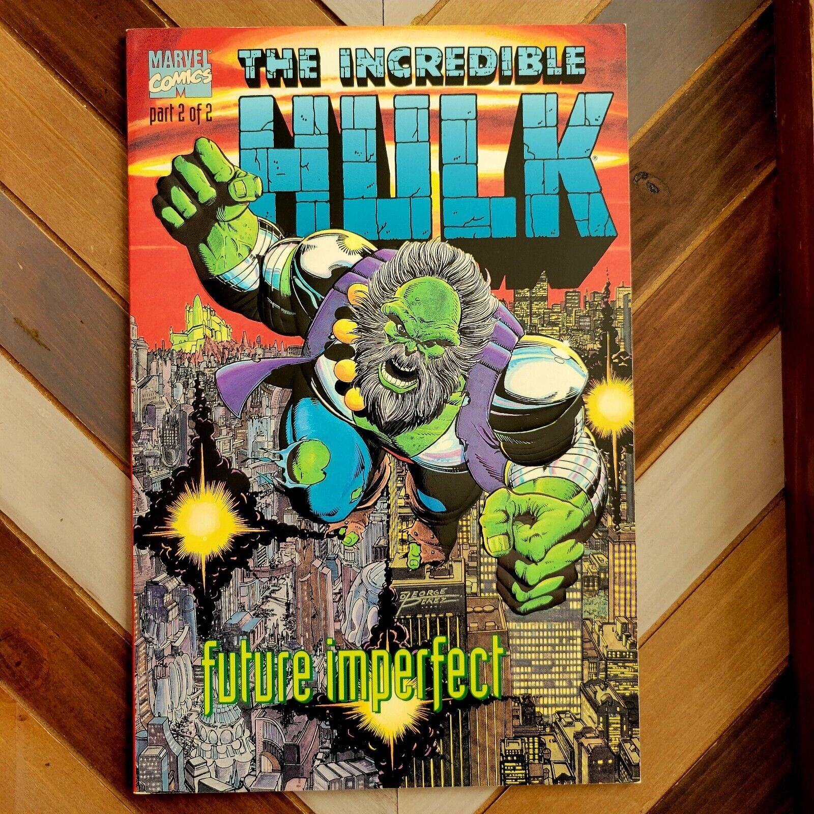 Hulk: Future Imperfect #2 (Marvel 1993) Beautiful NM, 1st cover MAESTRO ...
