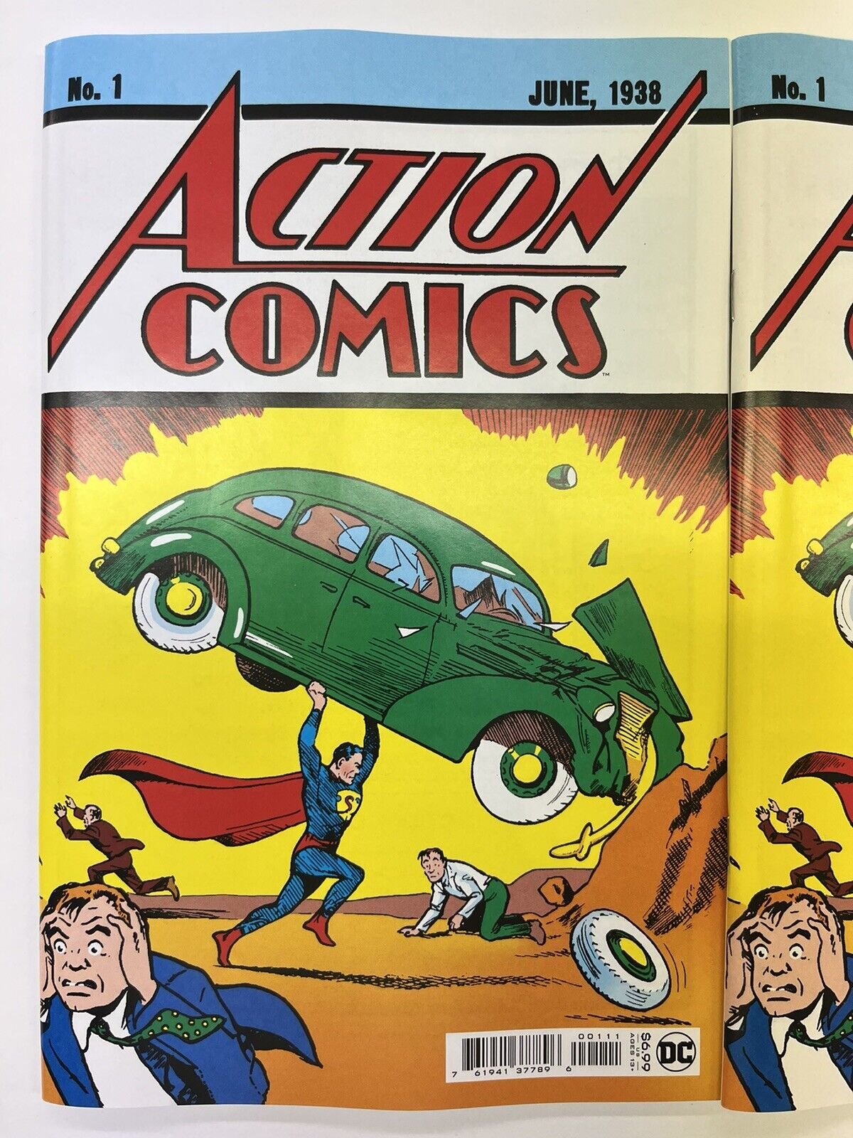 Action Comics #1 (3X Copies) Facsimile 2022 1st Superman Lois Lane NM ...