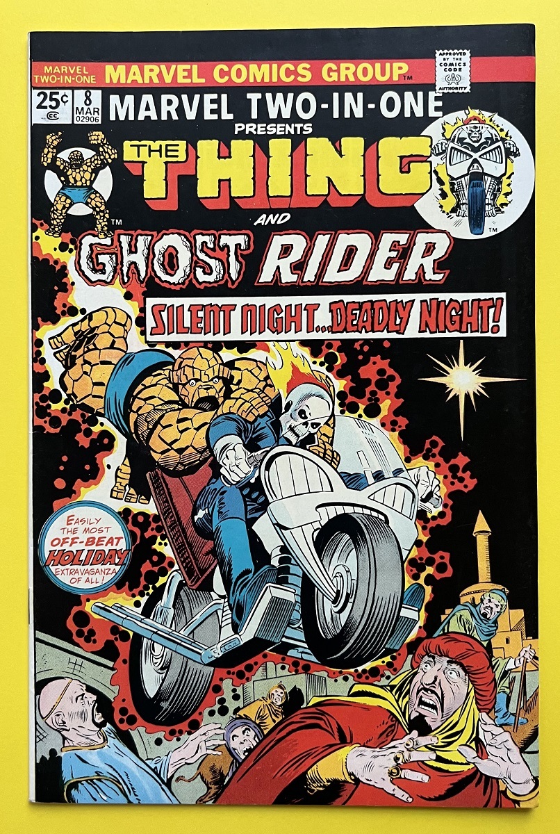 Marvel Two-In-One 8 Thing Early Ghost Rider (1975) | Comic Books ...