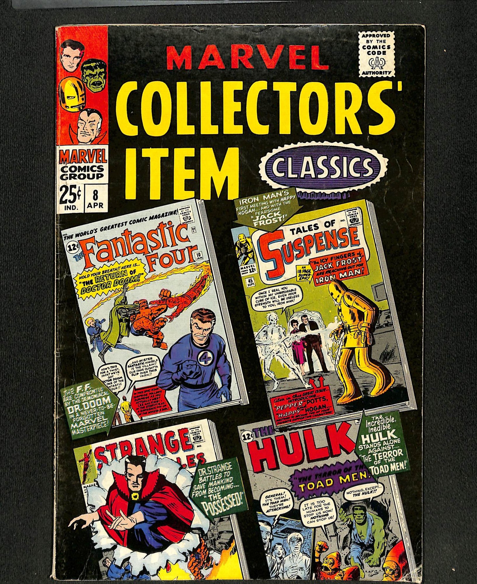 Marvel Collectors' Item Classics #8 | Full Runs & Sets, Marvel, Human ...