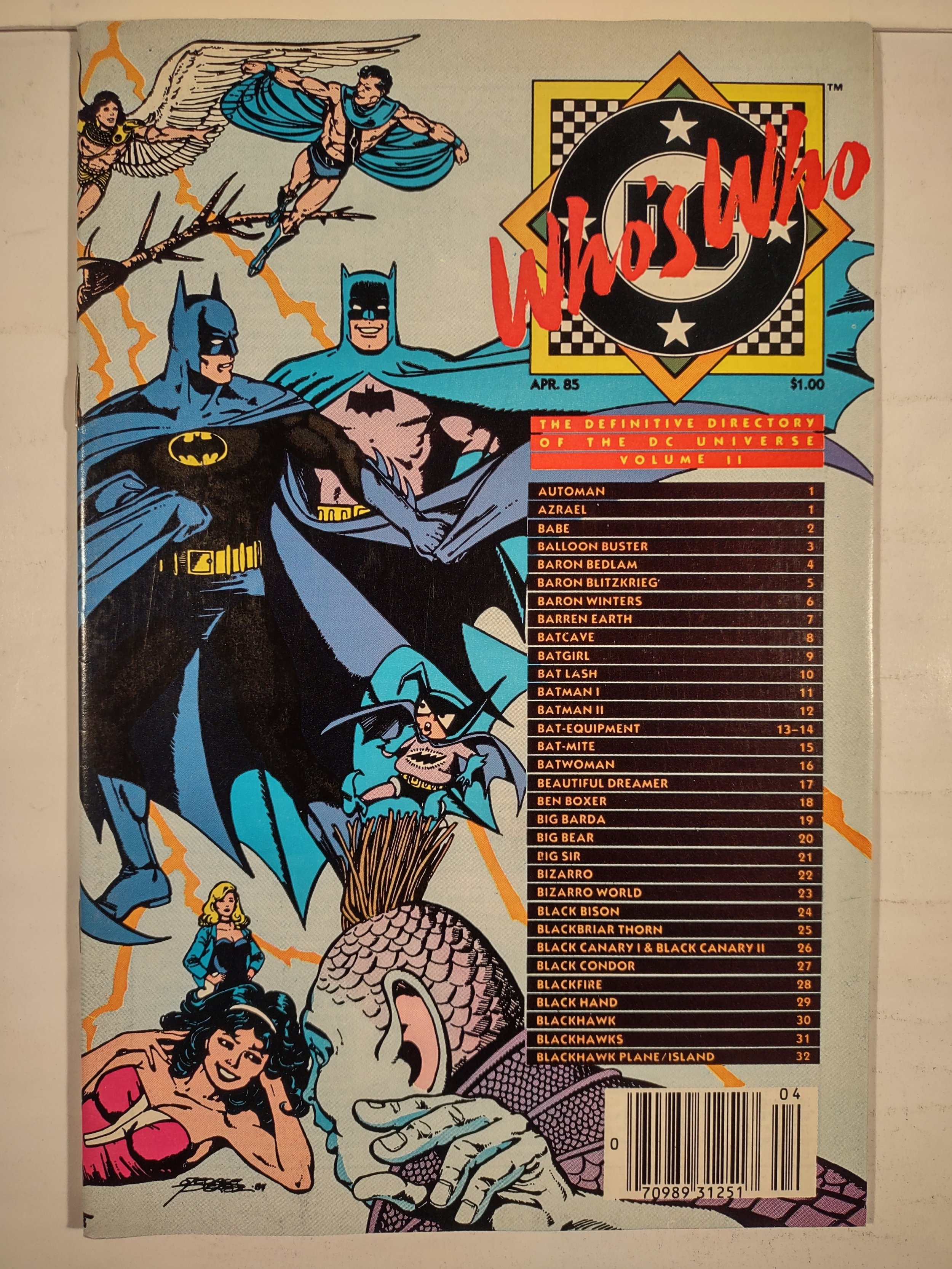 Who's Who: The Definitive Directory of the DC Universe #2 (1985 ...