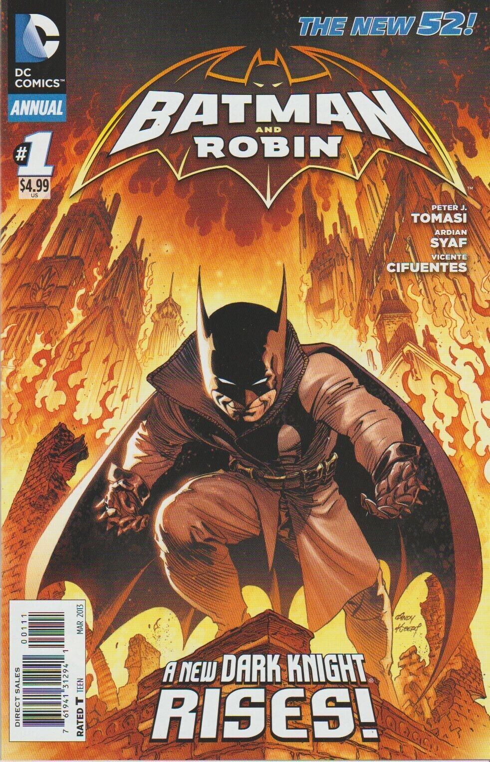 Batman And Robin New 52 Covers
