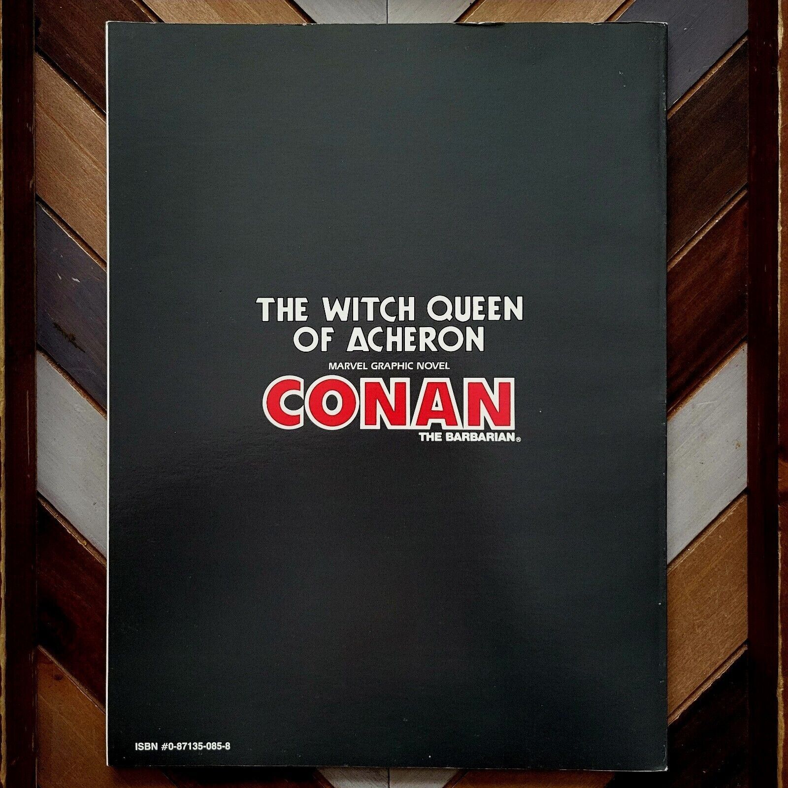CONAN: Witch Queen Of Acheron Marvel Graphic Novel #19 VF (1985) 1st ...