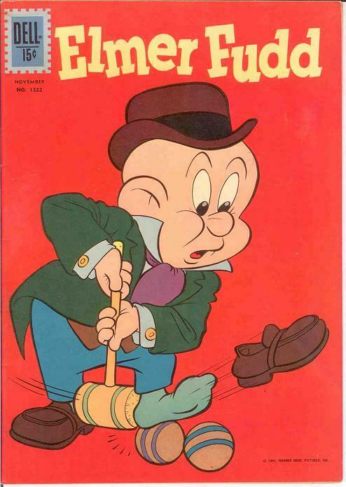 ELMER FUDD F.C.1222 VF November 1961 rocking with FUDD COMICS BOOK ...