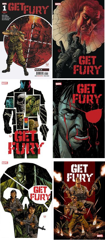 (2024) Garth Ennis GET Fury #1-6 Complete Set! 1 2 3 4 5 6! Punisher ...
