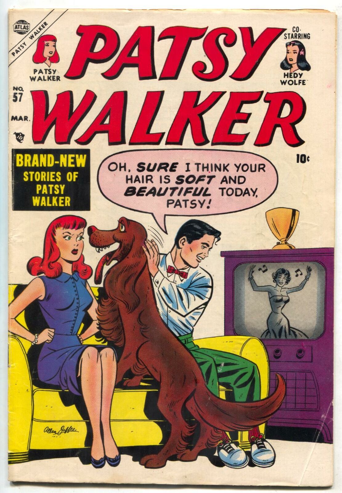Patsy Walker #57 1955- Hedy Wolfe- Final pre-code issue FN- | Comic ...