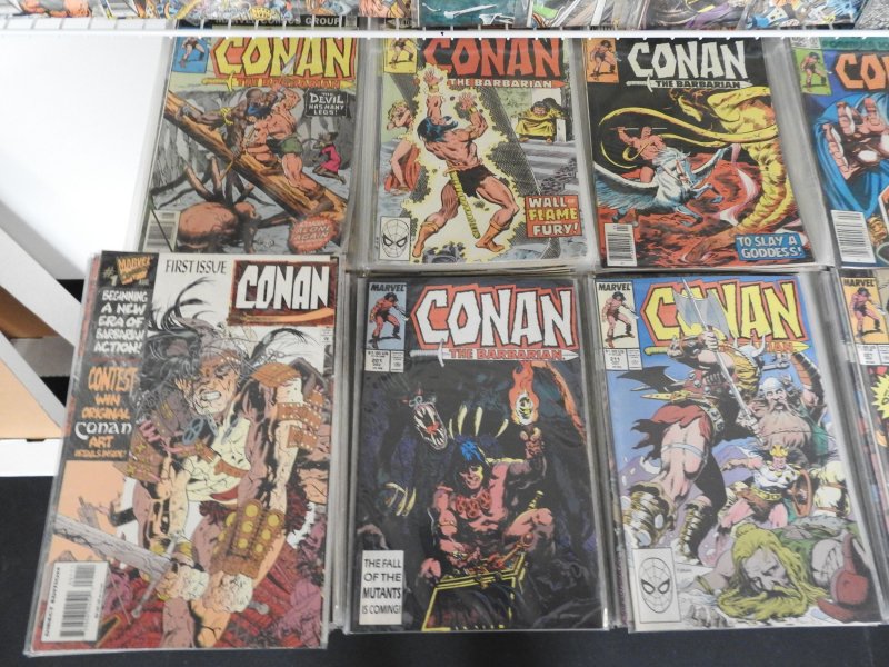 Conan the Barbarian Complete Set! #1-275 Complete, G.S #1-5, Ann #1-12 ...