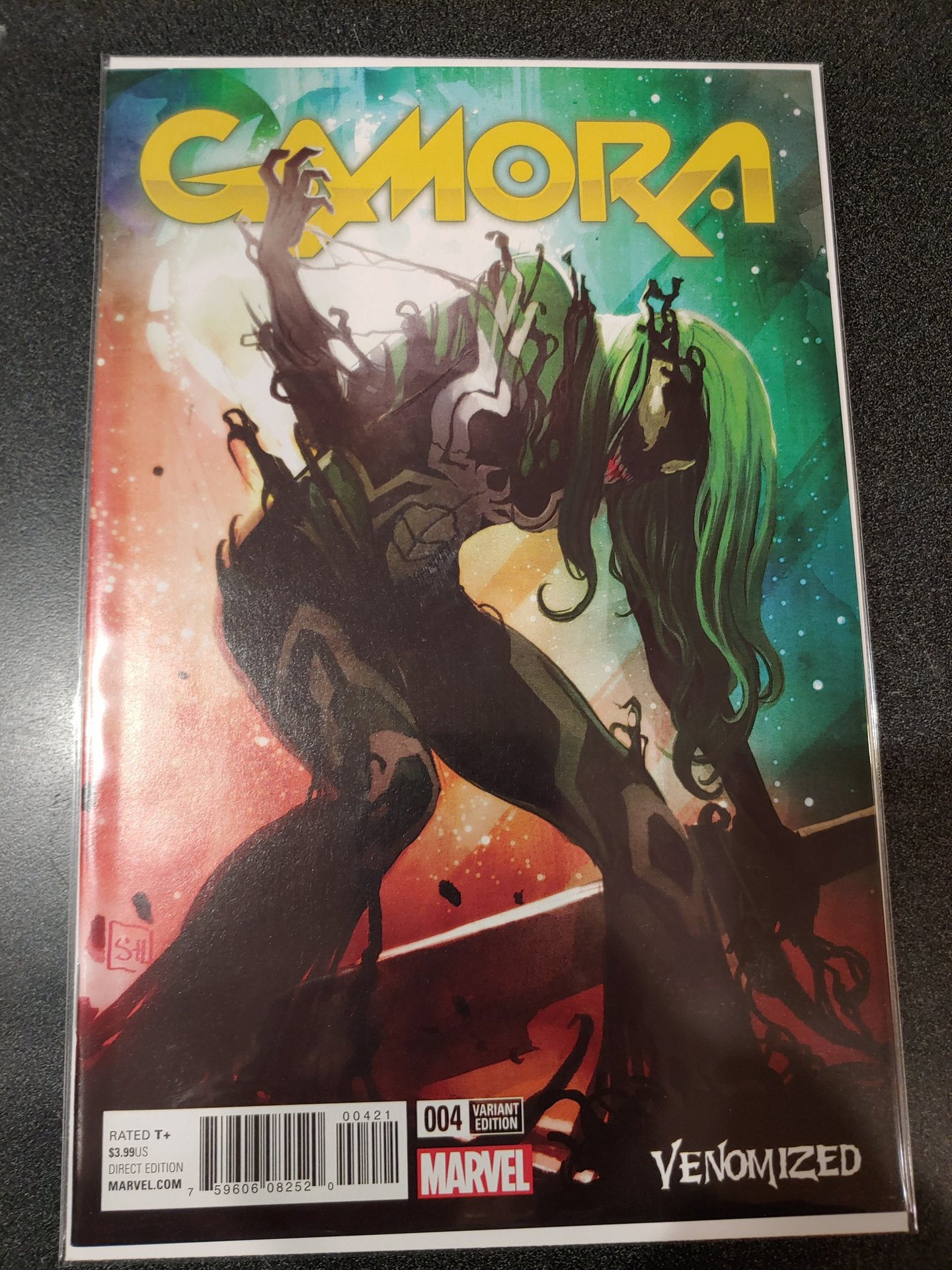 GAMORA #4 HANS Venomized Variant Venom Marvel COMICS | Comic Books ...