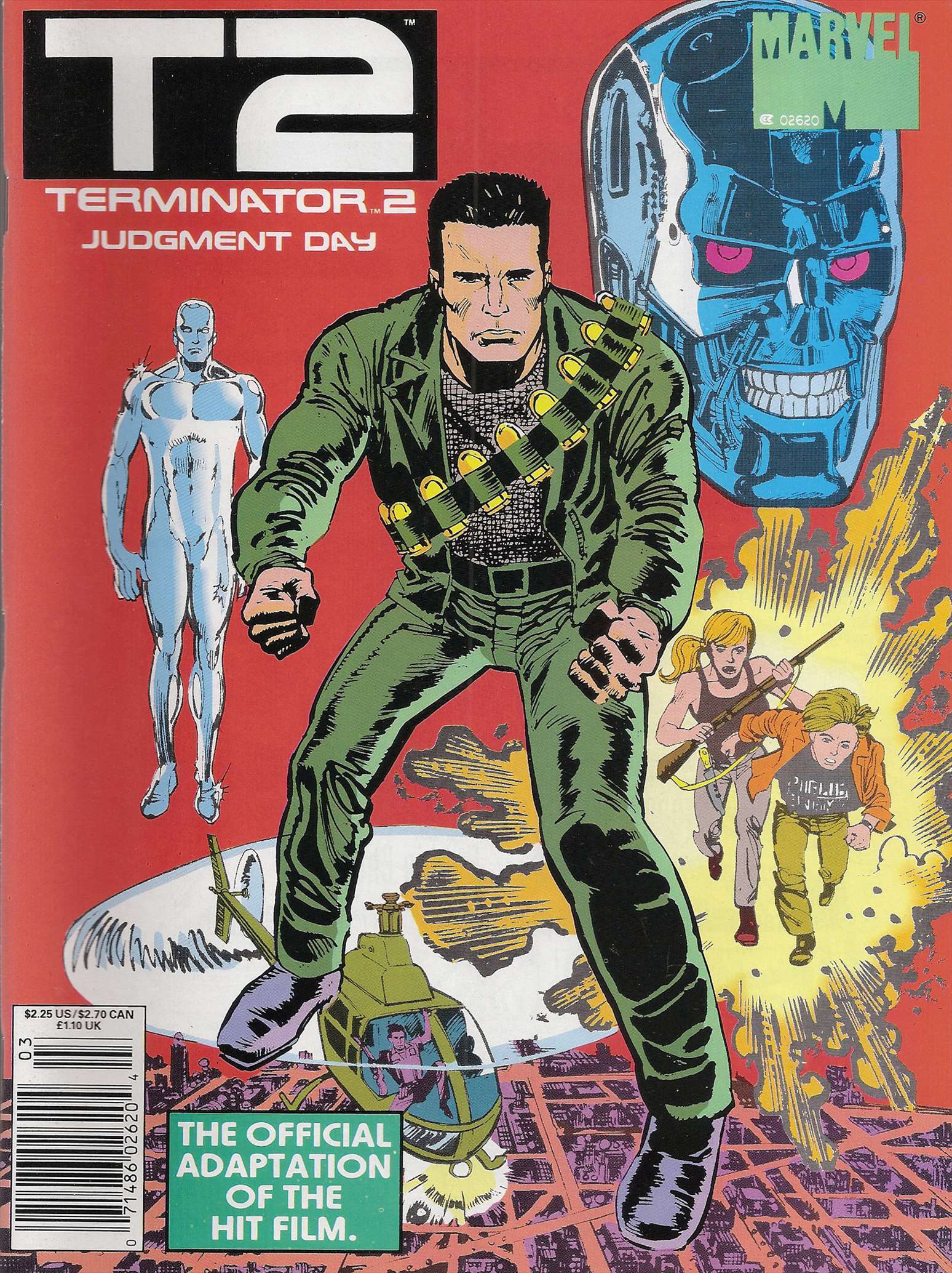 Terminator 2: Judgment Day (Magazine) #1 FN ; Marvel | | Comic ...
