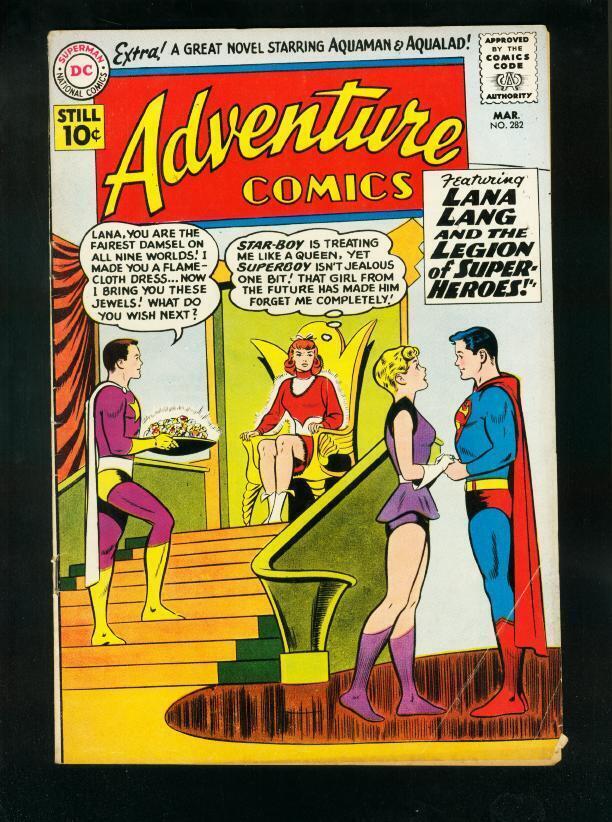 Adventure Comics #282 1960-Superboy-5Th Legion Story-Star BOY Origin ...