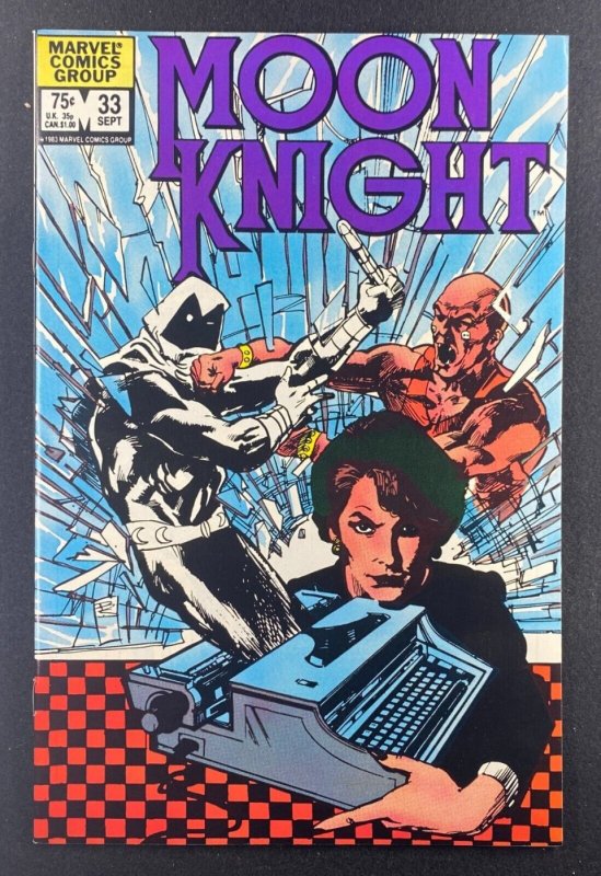 Moon Knight (1980) #33 VF/NM (9.0) Kevin Nowlan Bill Sienkiewicz 1st Joy Mercado | Comic Books ...