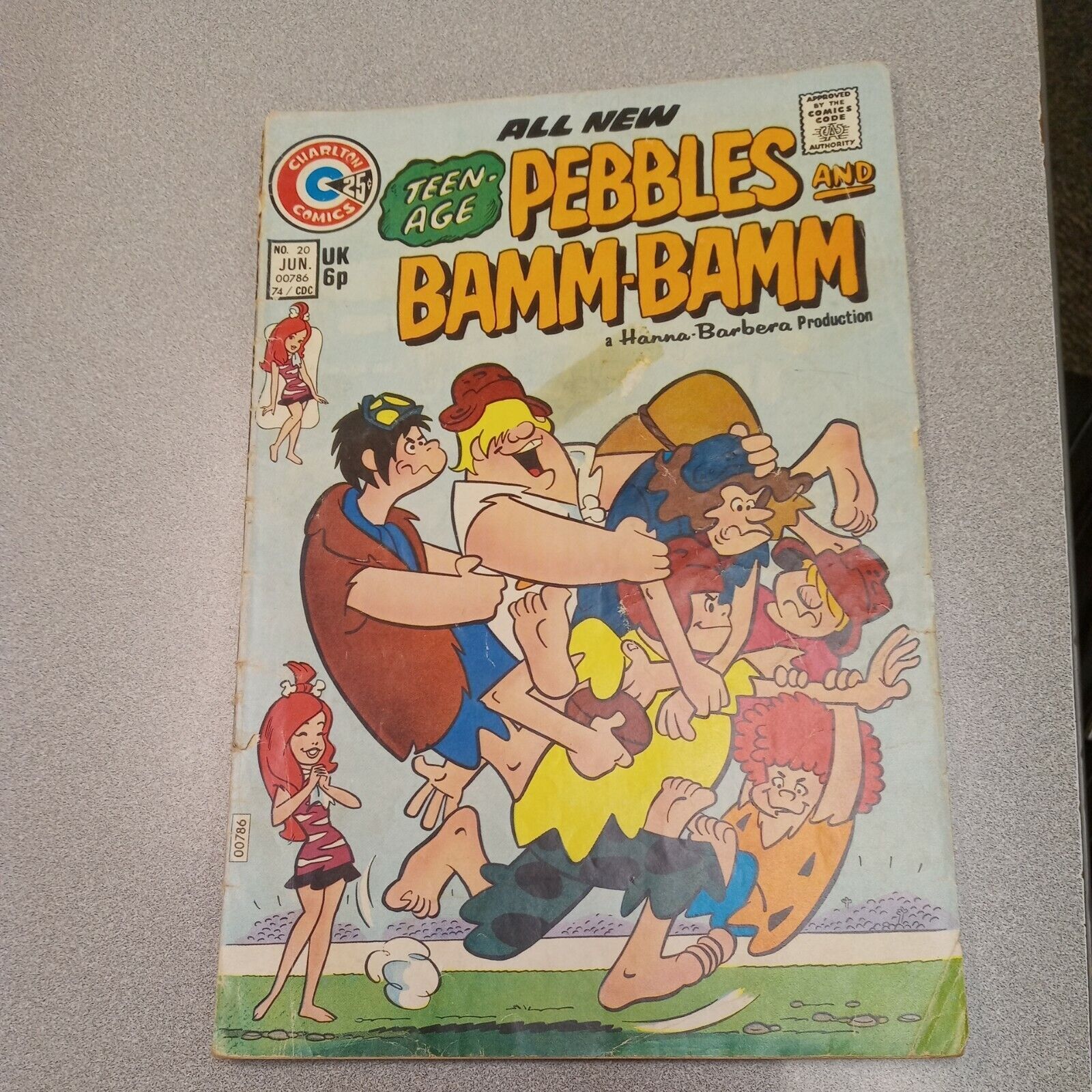 Flintstones 40 & Pebbles 38 & Bamm Bamm 7 8 20 Archie 3 Bronze Age ...