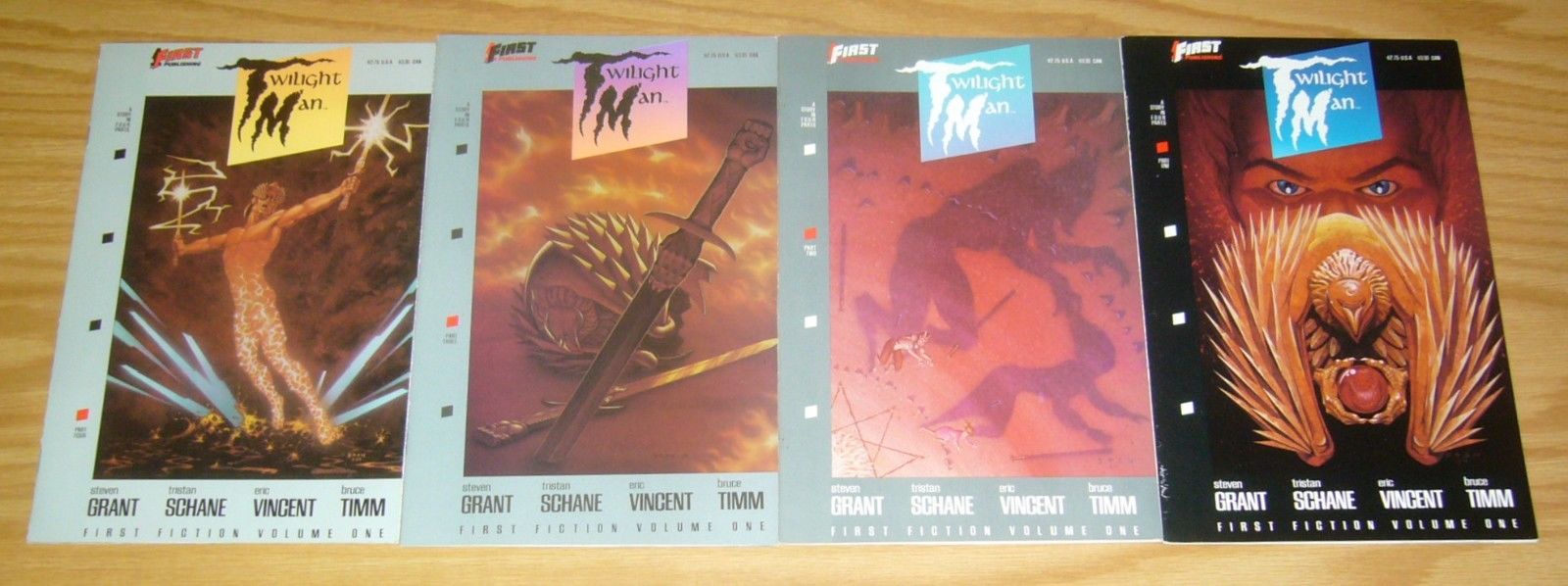 First Fiction: Twilight Man #1-4 VF/NM complete series - steven grant ...