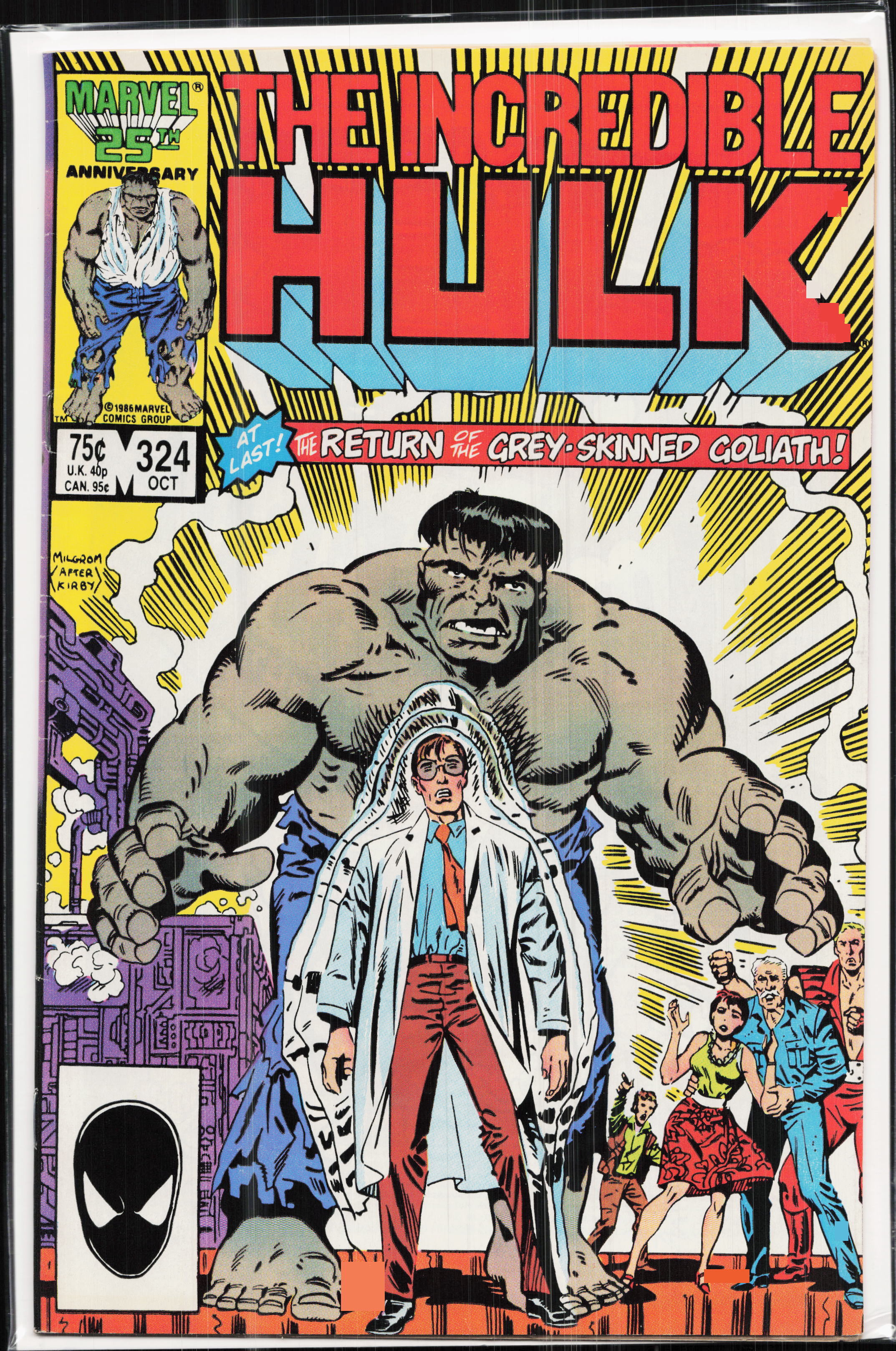 The Incredible Hulk #324 (1986) Hulk | Comic Books - Copper Age, Marvel ...