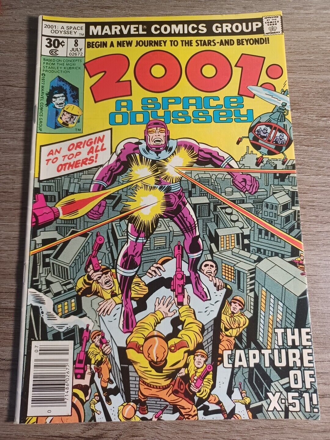 2001 A Space Odyssey #8 FN+ 1st Machine Man Marvel Comics c219 | Comic ...