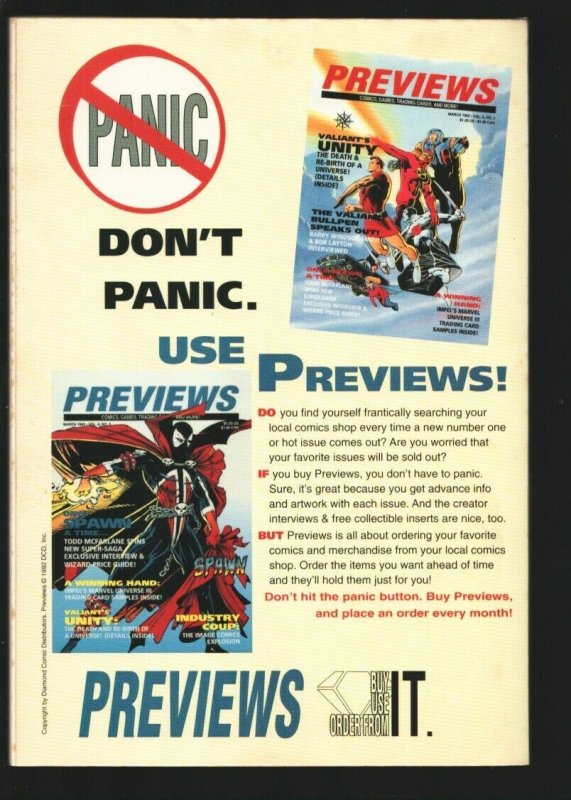 Inside Comics #1 1992-Comics info & price guide-Over 180 pages of comic ...