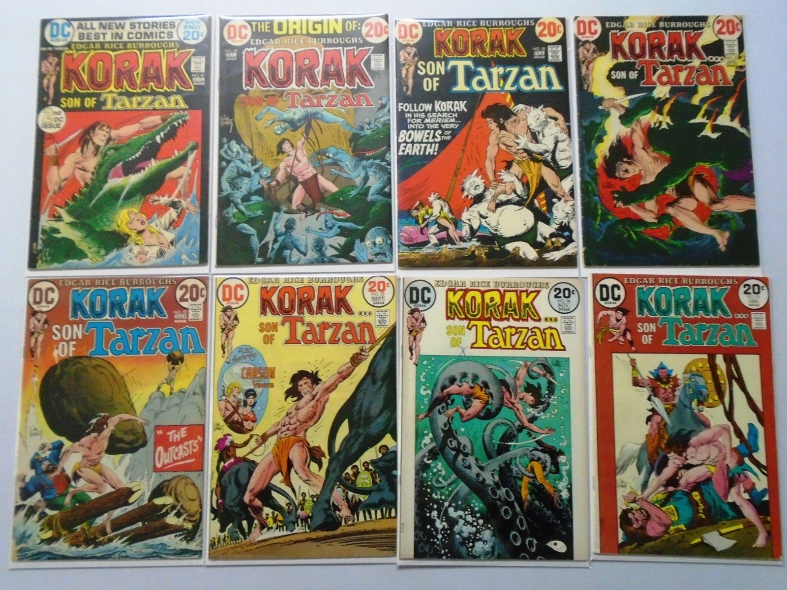 Korak Son of Tarzan Lot 15 Differents - Average 6.0/F (1972-1975 ...