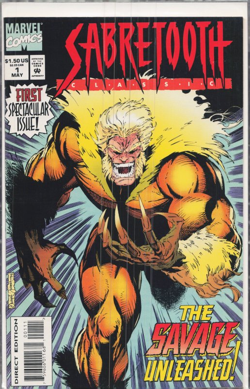 Sabretooth Classic #1 (1994) Sabretooth | Comic Books - Modern Age ...