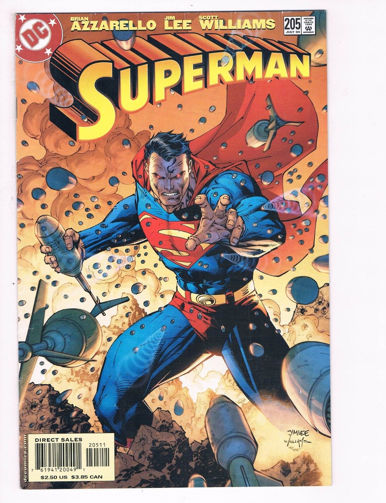 Superman # 205 NM DC Comic Book Superboy Batman Wonder Woman Lex Luthor ...