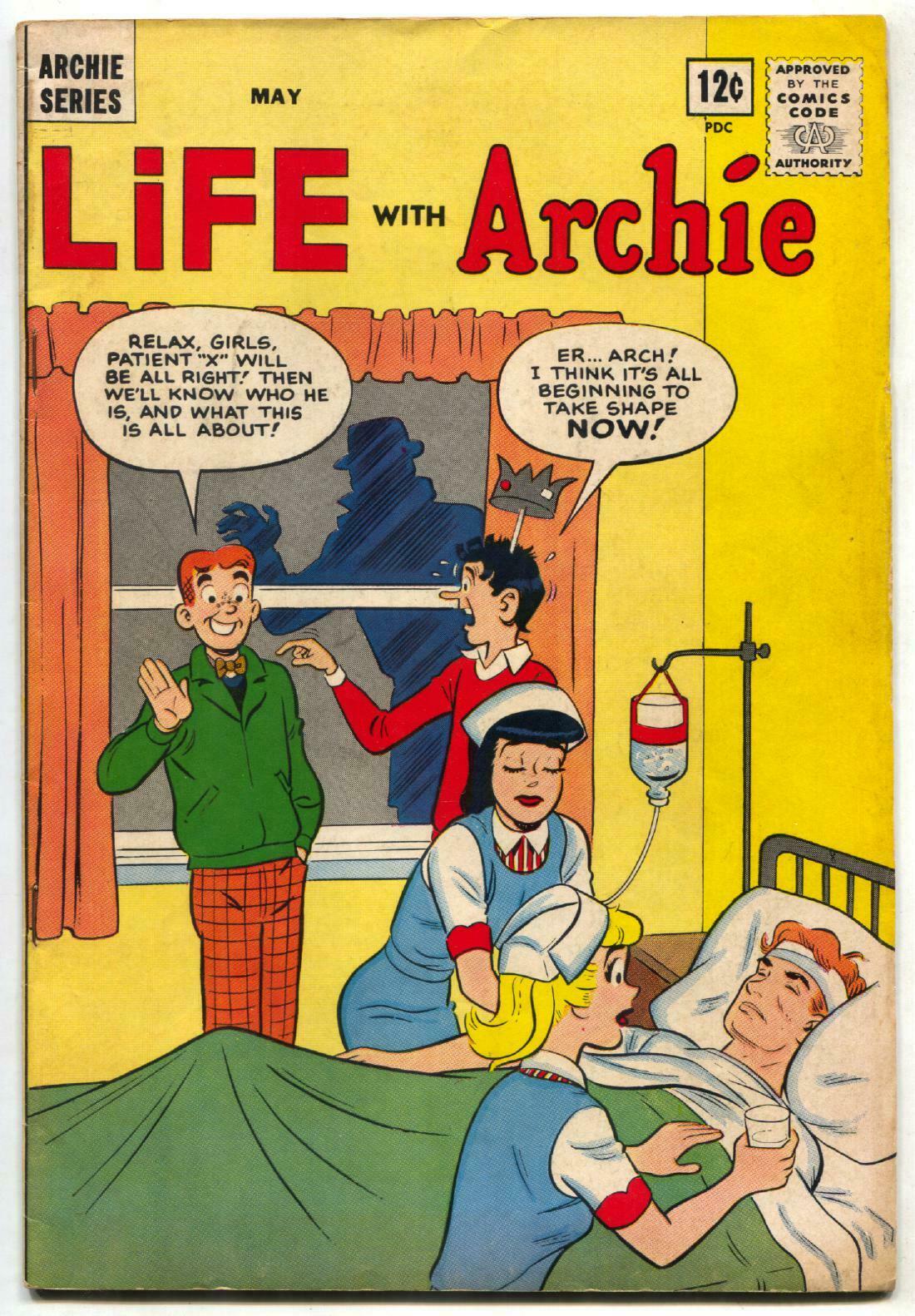 LIFE WITH ARCHIE #27 1964- Silver Age- Nurse cover VG/F | Comic Books ...
