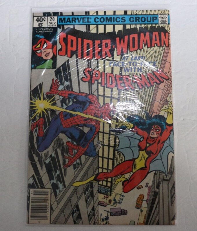 Spider-Woman #20 1979 Marvel Comics 1st Meeting With Spider-Man | Comic ...