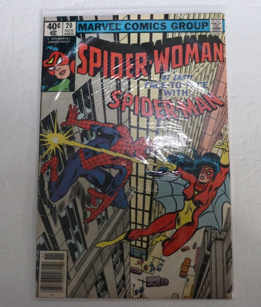 Spider-Woman #20 1979 Marvel Comics 1st Meeting With Spider-Man | Comic ...