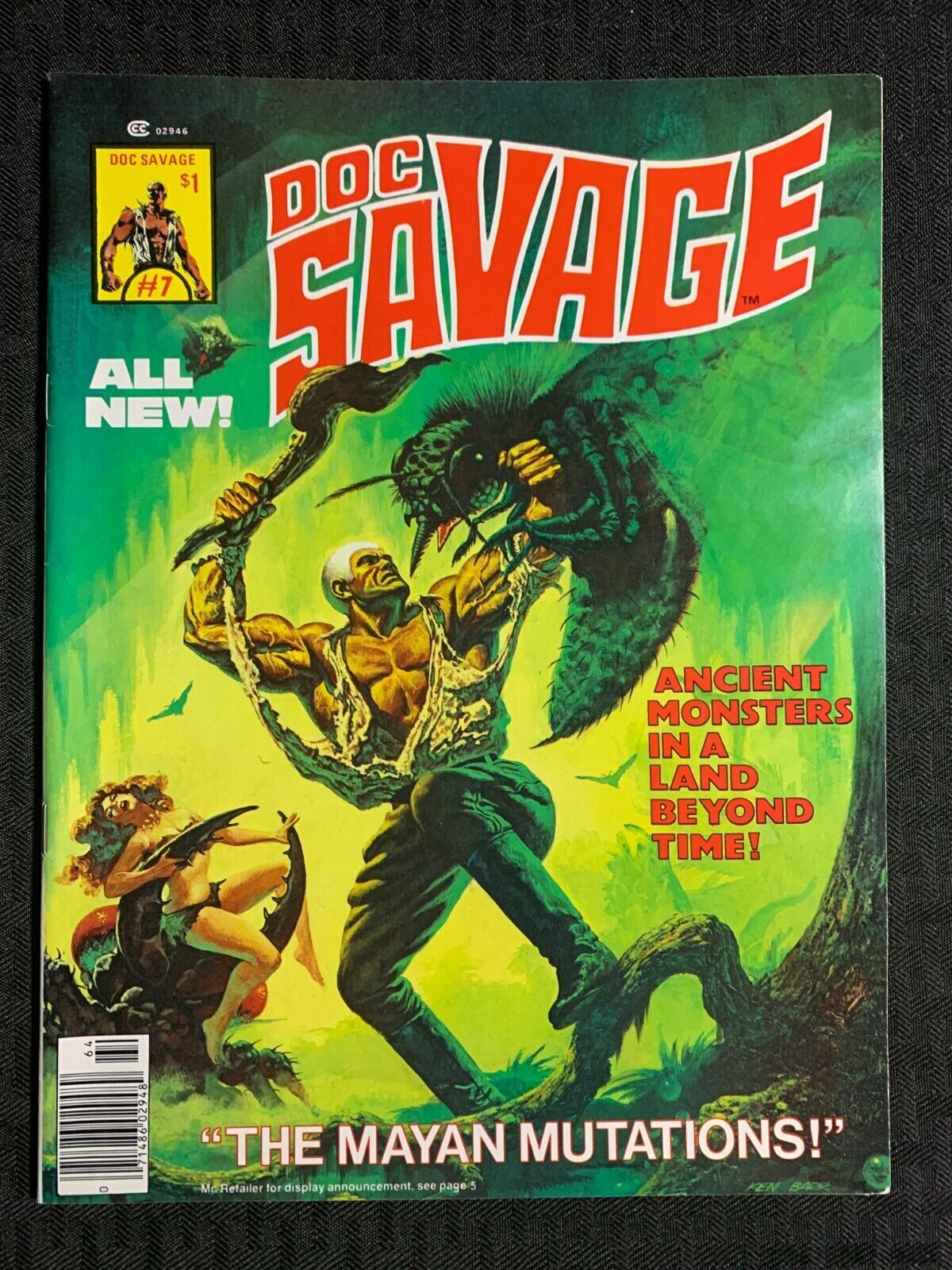 1977 DOC SAVAGE Magazine #7 VG+ 4.5 Val Mayerik & Tony DeZuniga | Comic ...