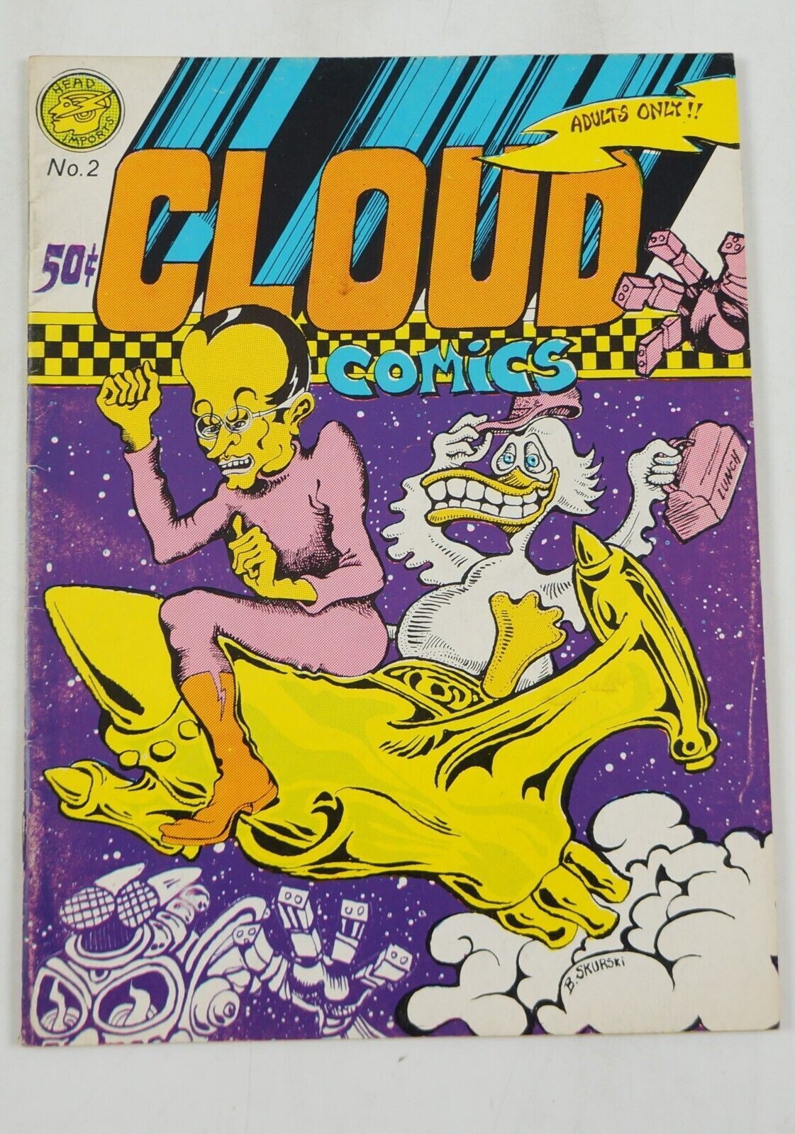 Cloud Comics #2 FN (1st) print - jay kinney - head imports underground comix | Comic Books ...