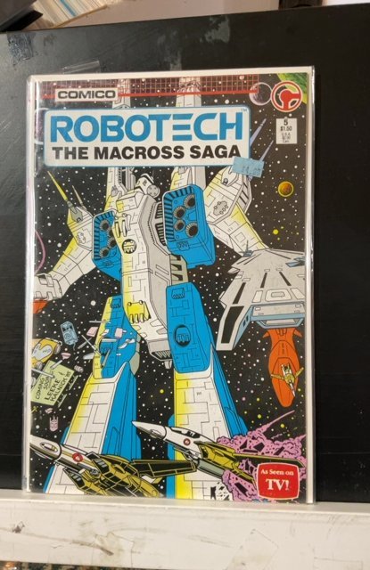 Robotech: The Macross Saga #5 (1985) | Comic Books - Copper Age, Comico ...