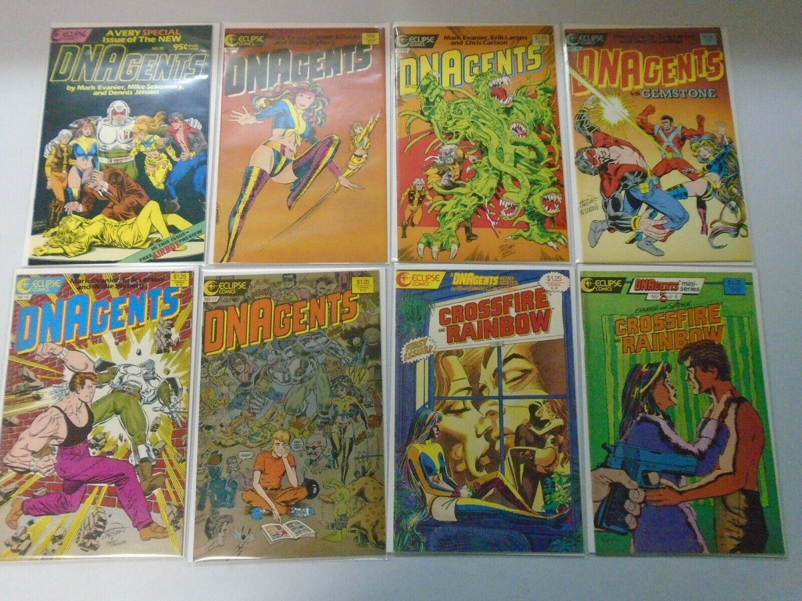 Eclipse Comics DNAgents comic lot 40 different issues 8.0 VF (1983-87) | Comic Books - Copper ...