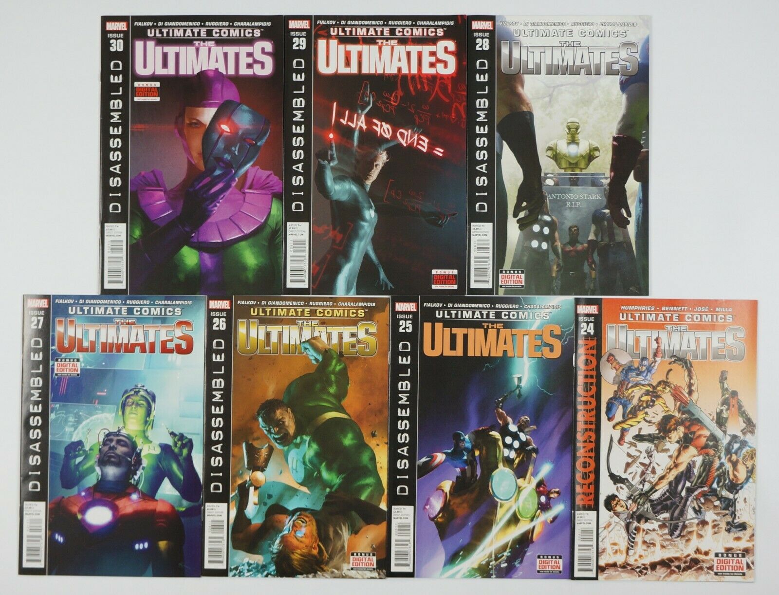 the Ultimates vol. 2 #1-30 VF/NM complete series + 18.1 hickman ...