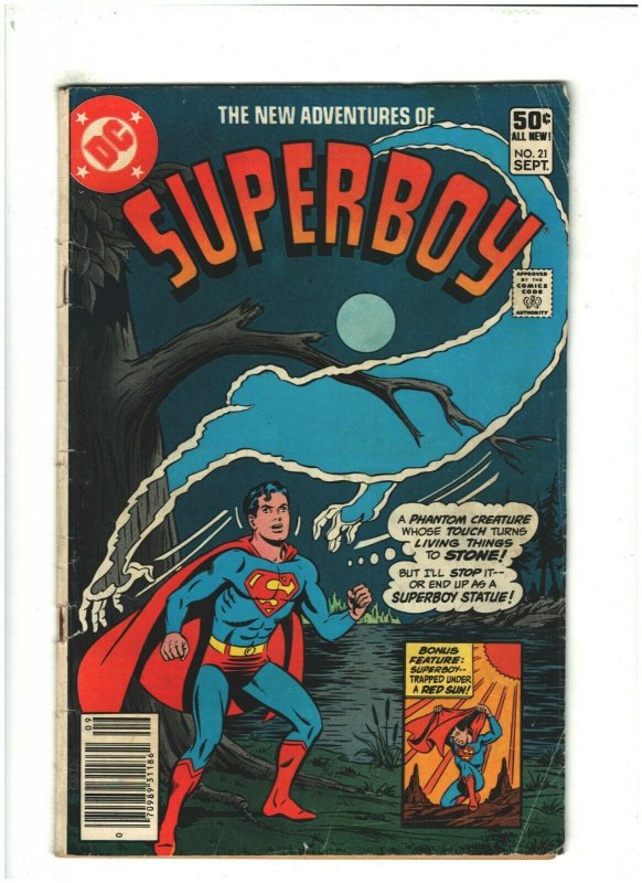 New Adventures of Superboy #21 GD/VG 3.0 Newsstand DC Comics 1981 ...