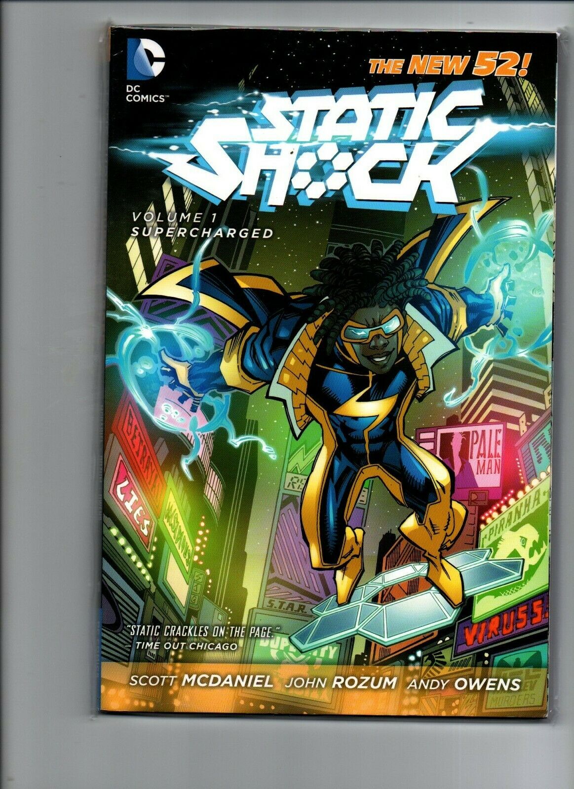 Static Shock Volume One Supercharged TPB - OOP - RARE - NEW | Comic ...