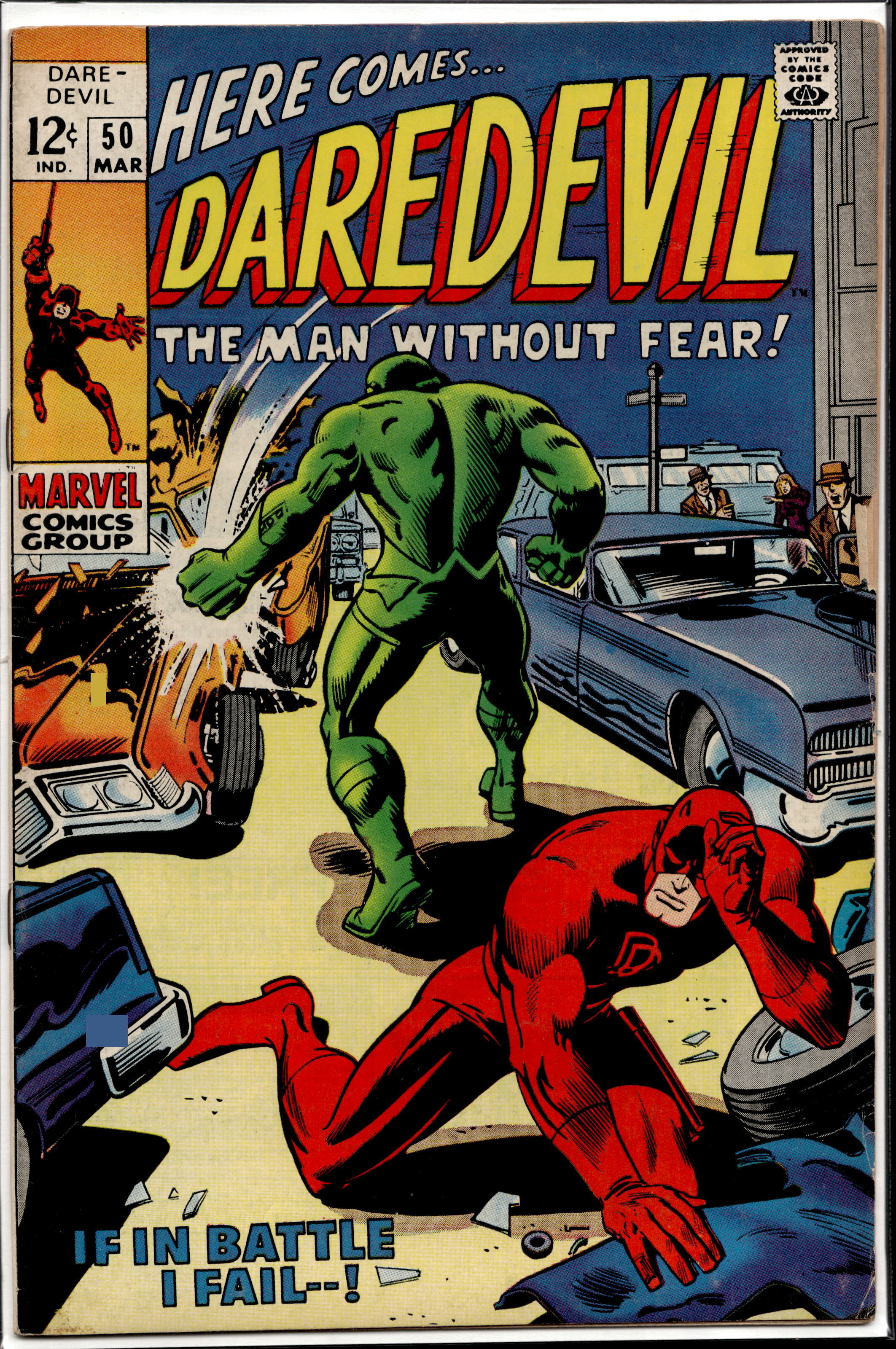 Daredevil #50 (1969) Daredevil | Comic Books - Silver Age, Marvel ...