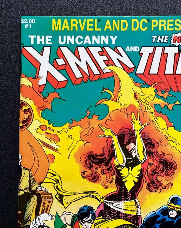 Marvel and DC Present featuring The Uncanny X-Men and The New Teen ...