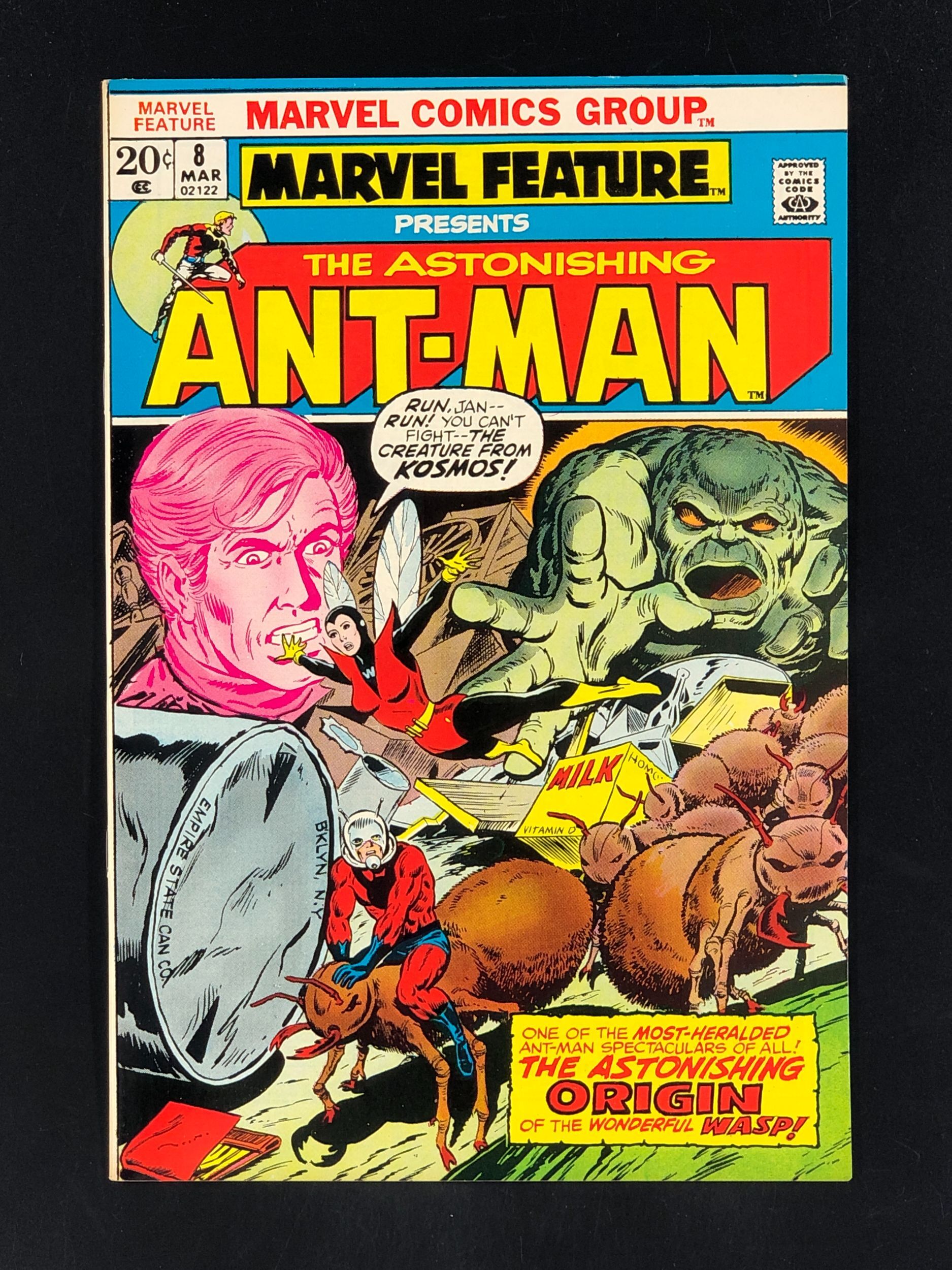Marvel Feature #8 (1973) Origin of Ant-Man and Wasp retold | Comic ...