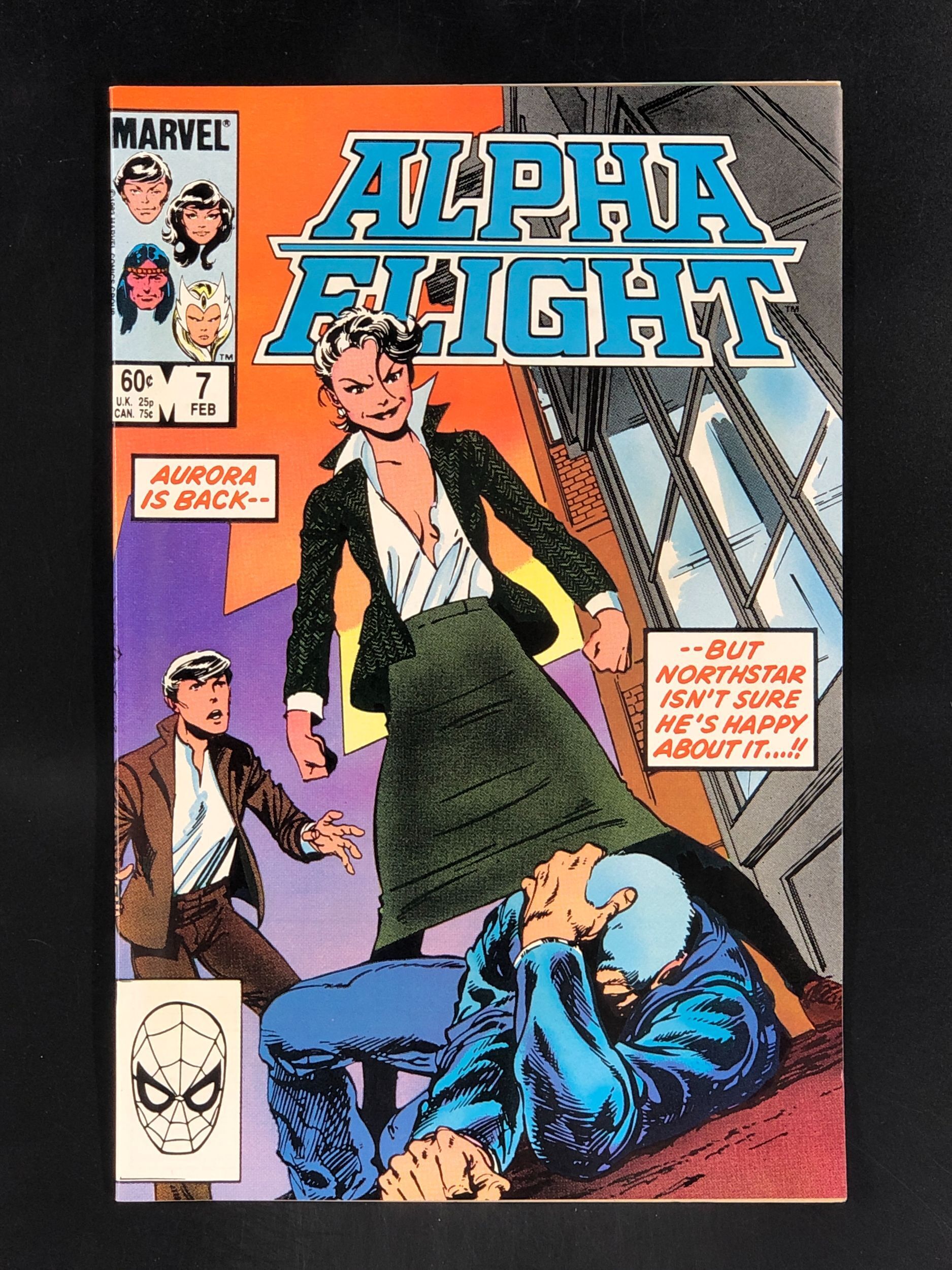Alpha Flight #7 (1984) 1st Appearance of Delphine Courtney | Comic ...
