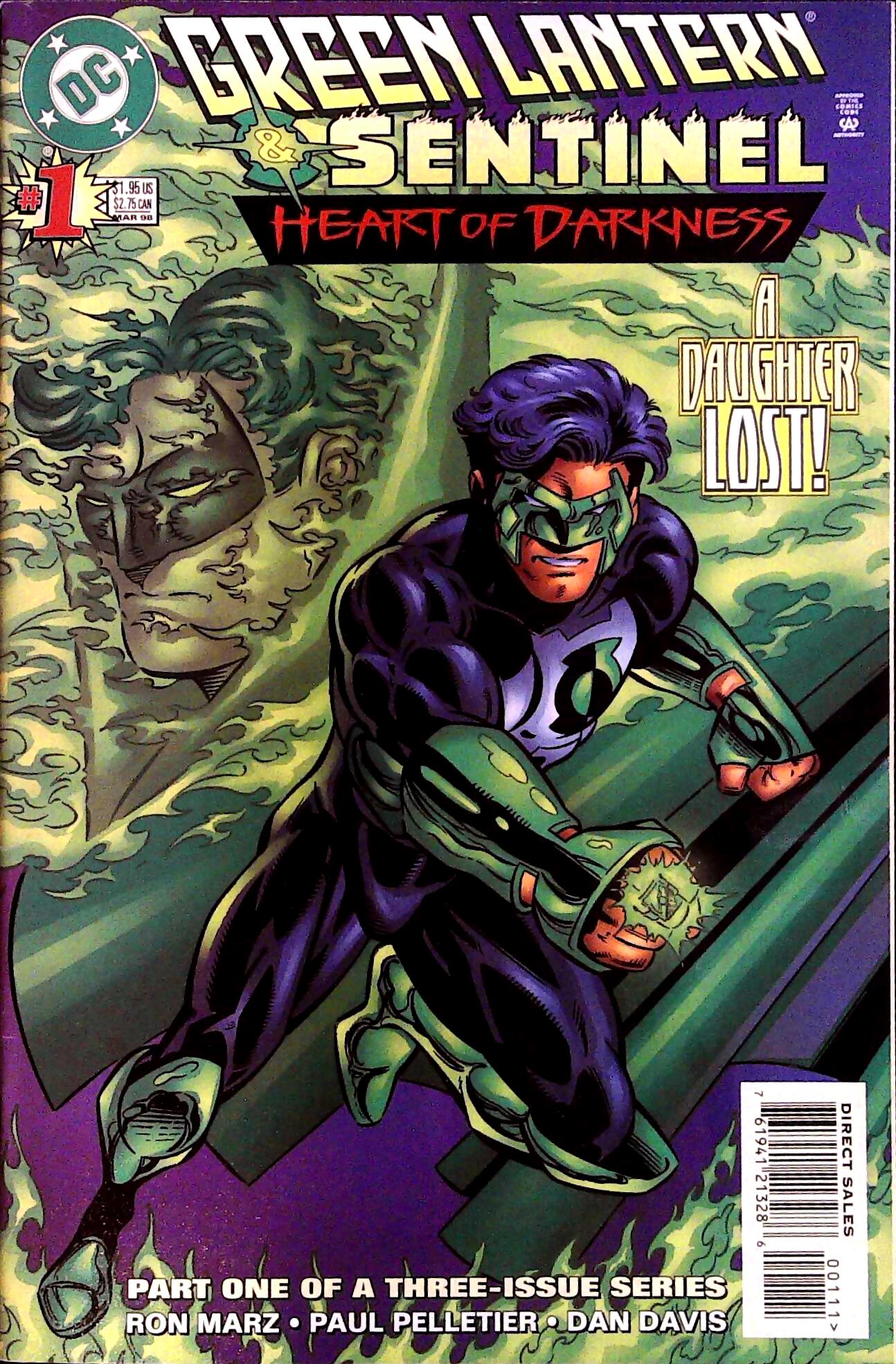 Green Lantern / Sentinel: Heart of Darkness #1 (1998) | Comic Books ...