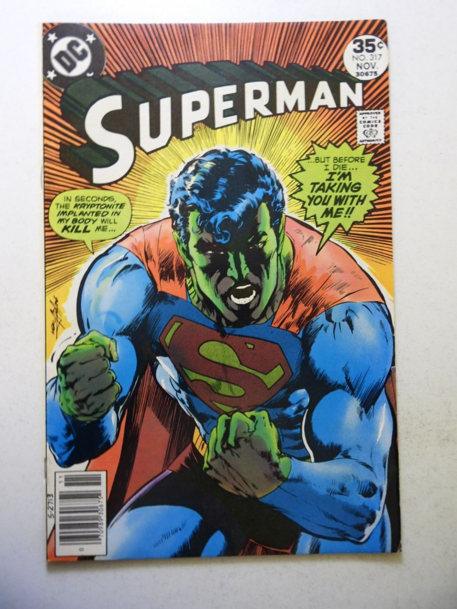 Superman #317 (1977) FN Condition | Comic Books - Bronze Age, DC Comics ...