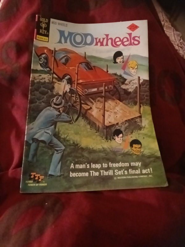 Mod Wheels 14 16 17 Gold Key Comics Lot Run Set Collection Car Toons ...