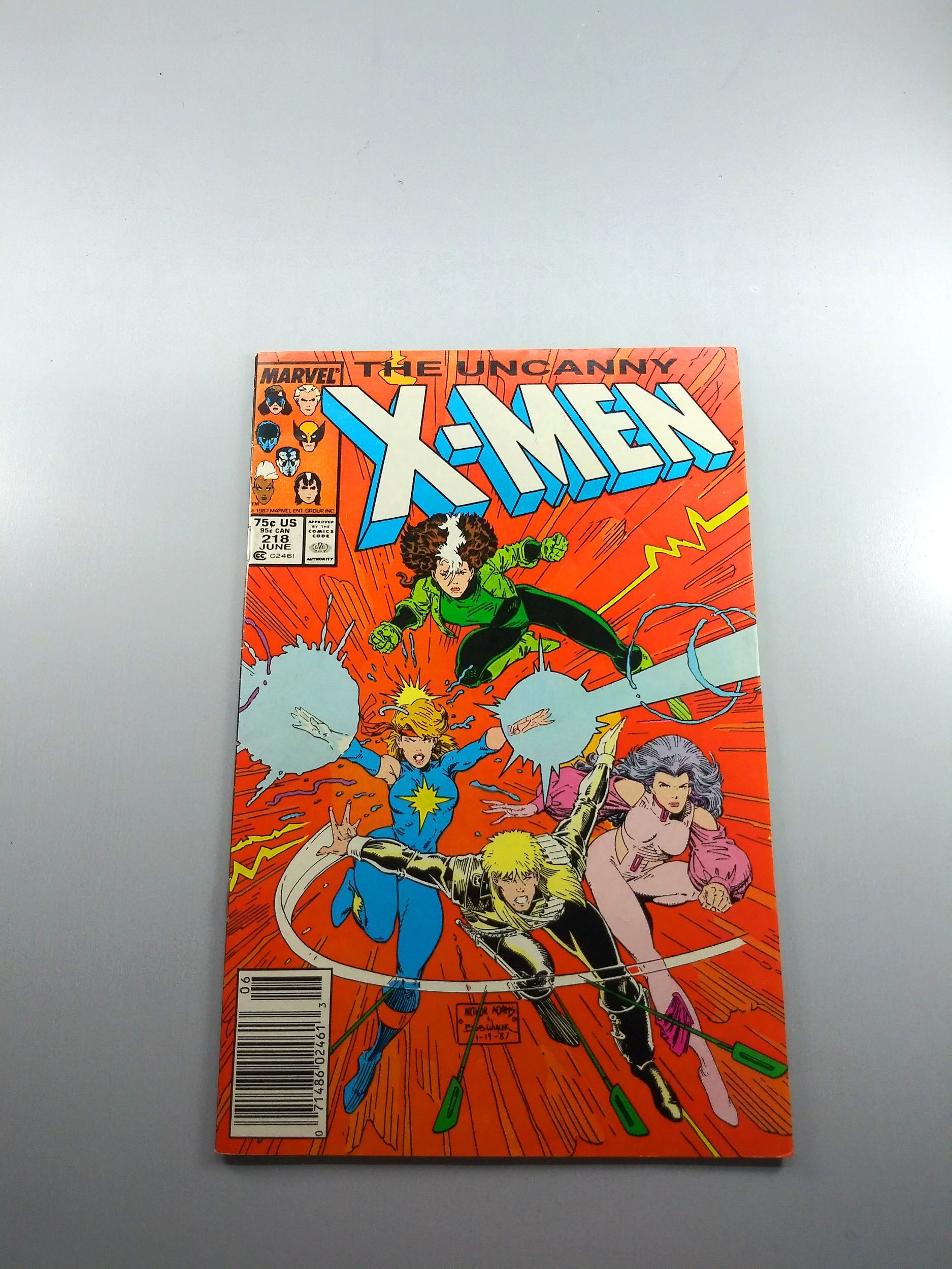 The Uncanny X-Men #218 Newsstand Edition (1987) - VF | Comic Books ...