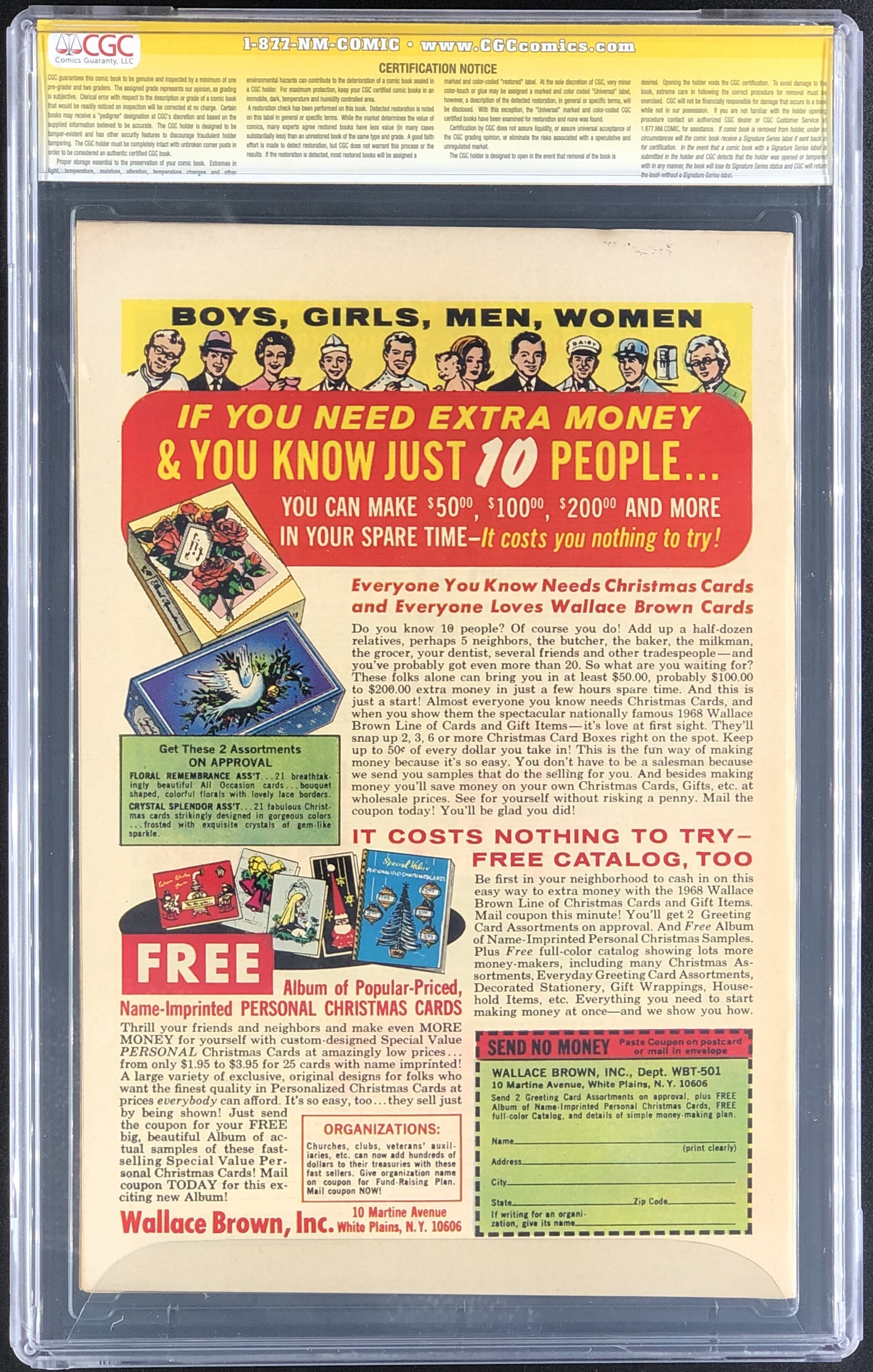 Iron Man #5 (1968) George Tuska CGC 8.5 Signature Series Signed by ...