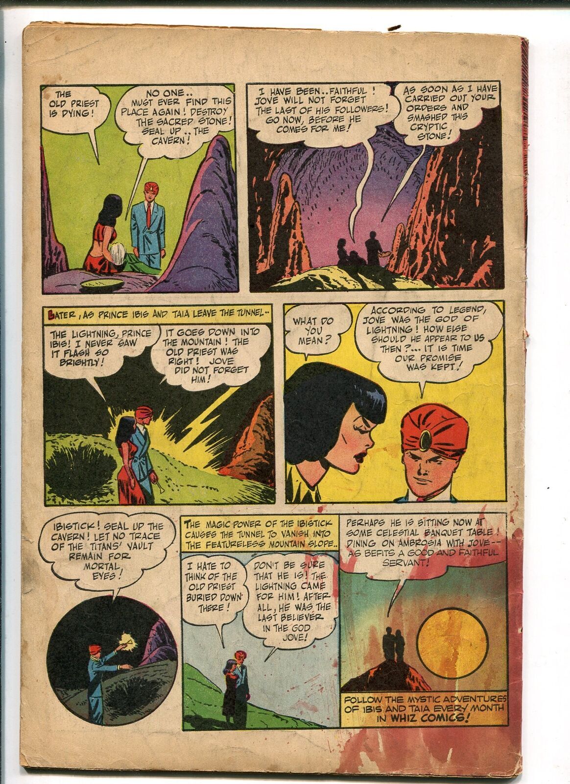 Ibis the Invincible #6-1948-Fawcett-Horror-Weird Menace-Basil Wolverton ...