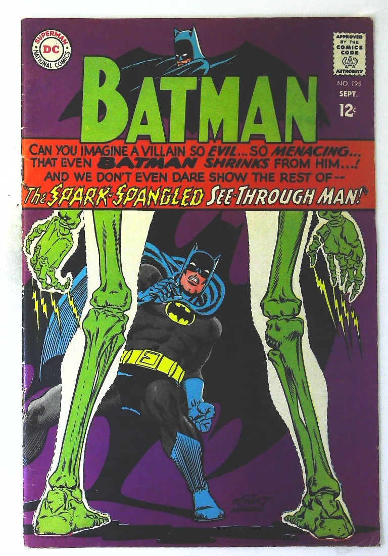 Batman (1940 series) #195, Fine+ (Actual scan) | Comic Books - Golden ...