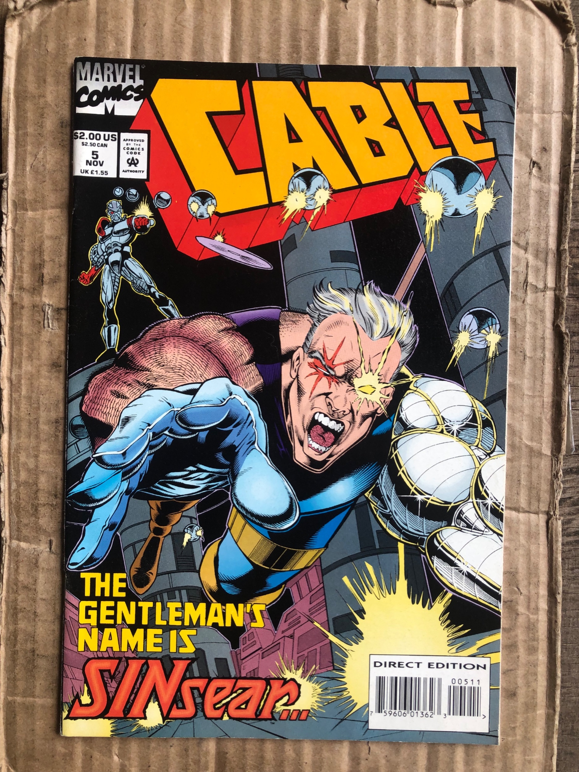 Cable #5 (1993) | Comic Books - Modern Age, Marvel, Cable, Superhero ...
