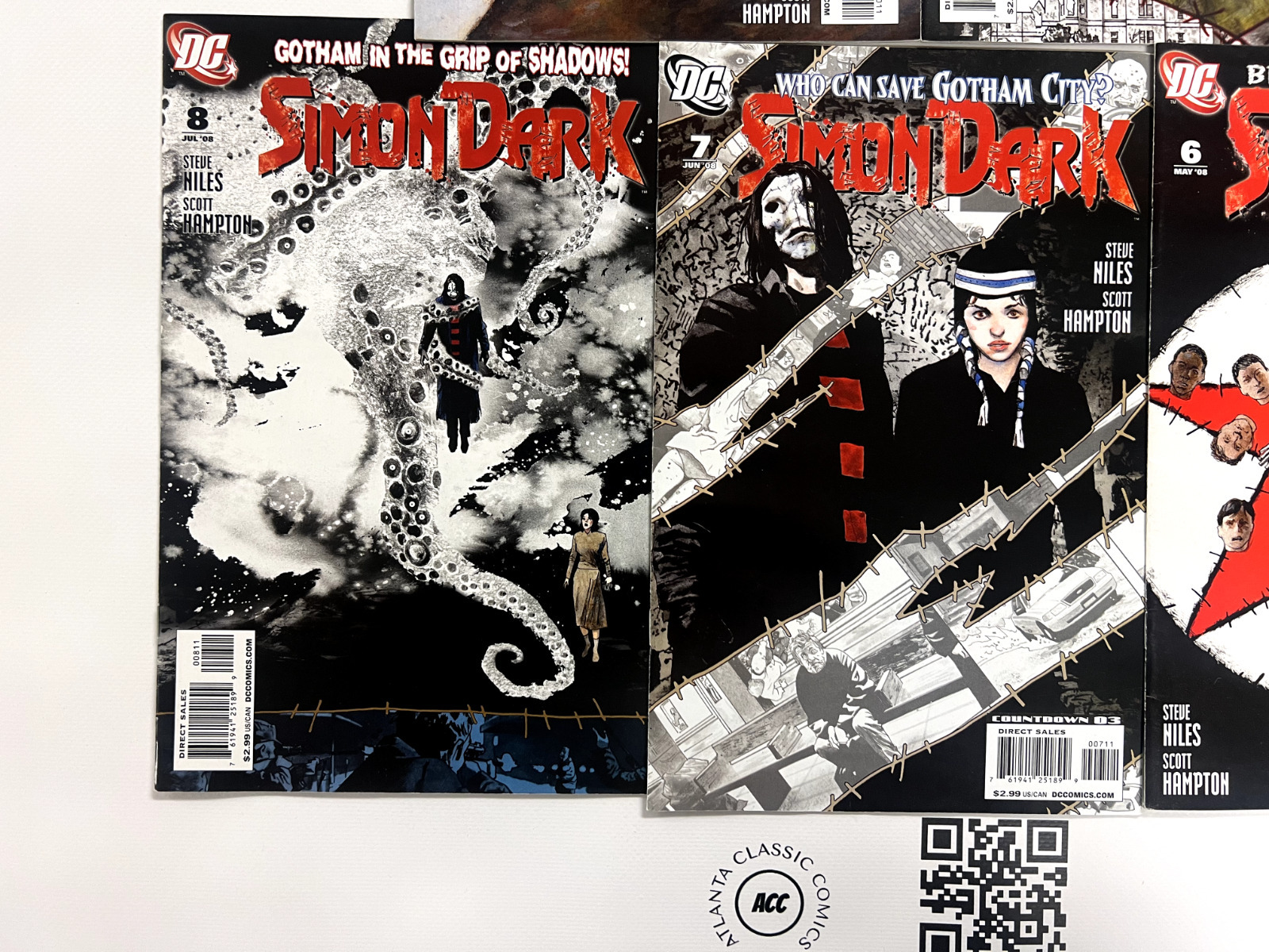 5 Simon Dark DC Comic Books #6 7 8 9 10 Batman Flash Superman 14 JS4 ...