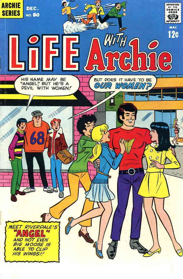 Life with Archie #80 VG ; Archie | low grade comic December 1968 Angel ...