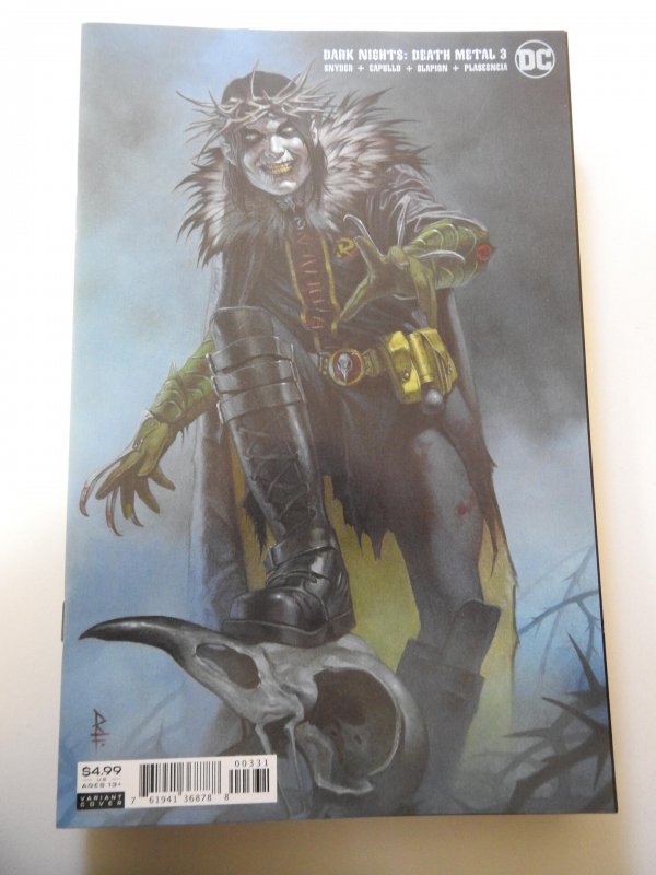 Dark Nights: Death Metal #3 Riccardo Federici Robin King Variant Cover ...