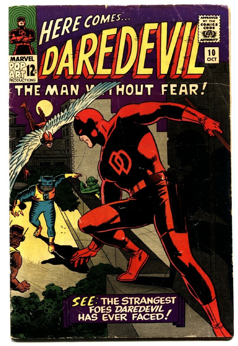 DAREDEVIL-#10-First appearance of THE OWL 1965 comic book | Comic Books ...