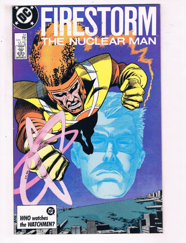 Firestorm The Nuclear Man #54 VF DC Comics Flash TV Comic Book 1986 ...